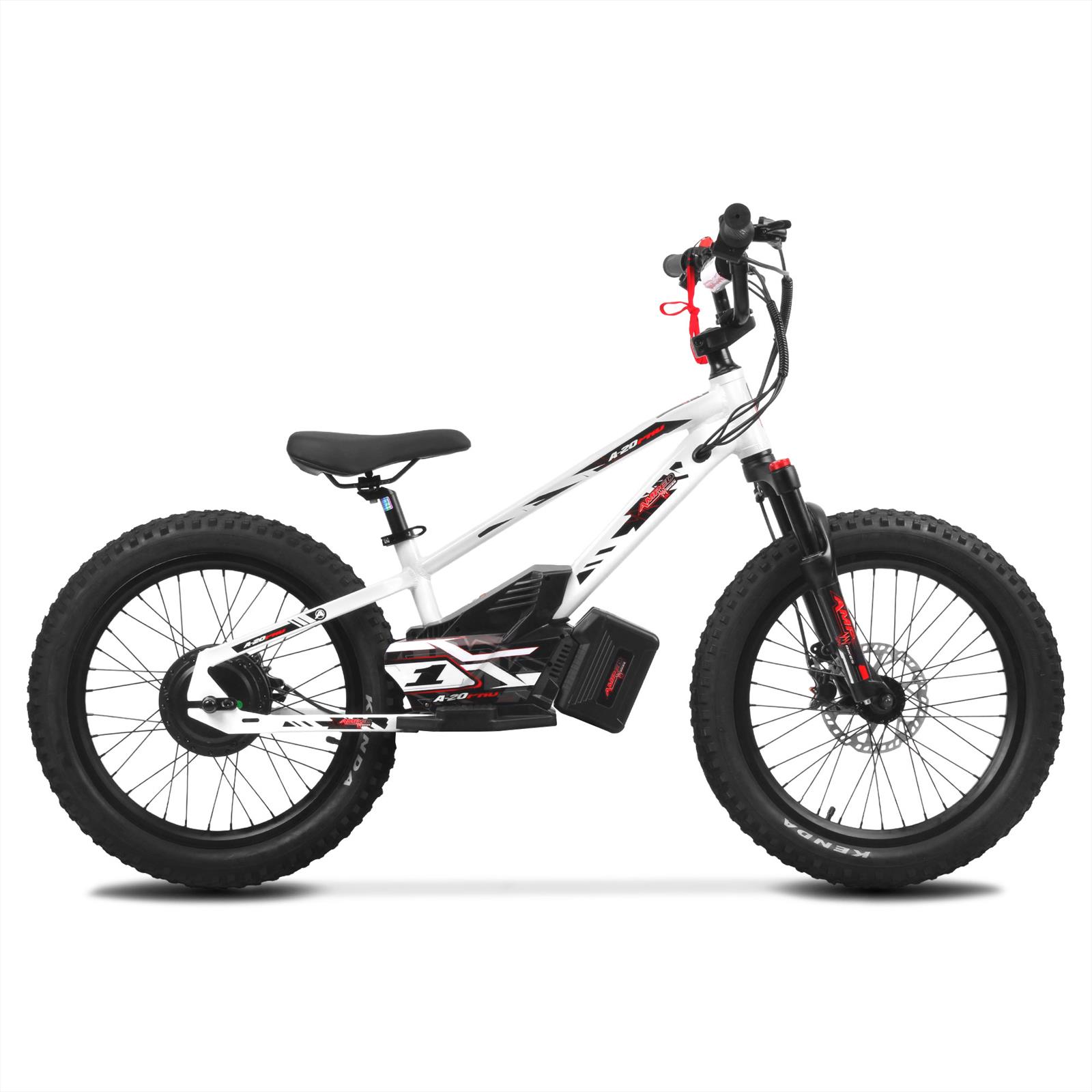 Amped A20 Pro White 800w 36v 10ah Electric Balance Bike