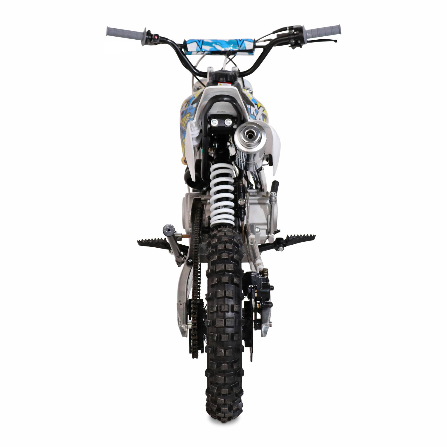 M2R Racing KX110F 110cc 14/12 76cm Blue Semi-Automatic Pit Bike