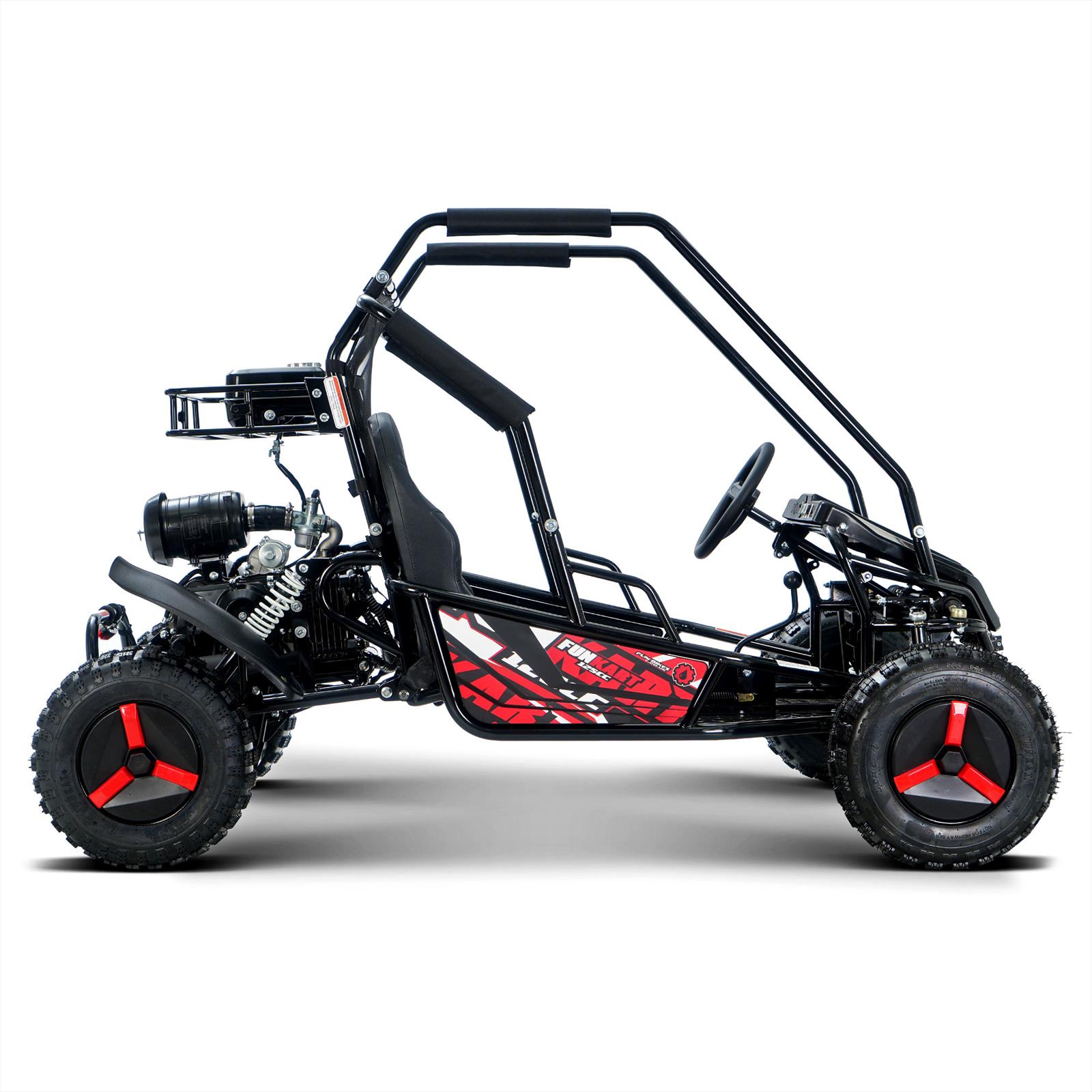 FunBikes Funkart 125cc Red Midi Off Road Buggy
