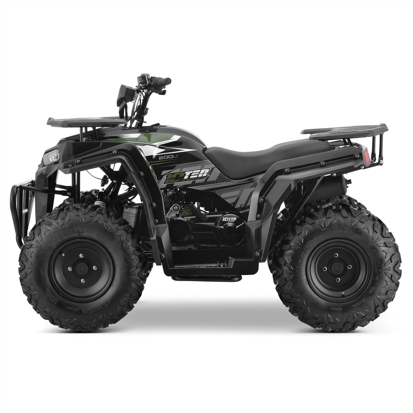 10Ten 200U 180cc Black Quad Bike