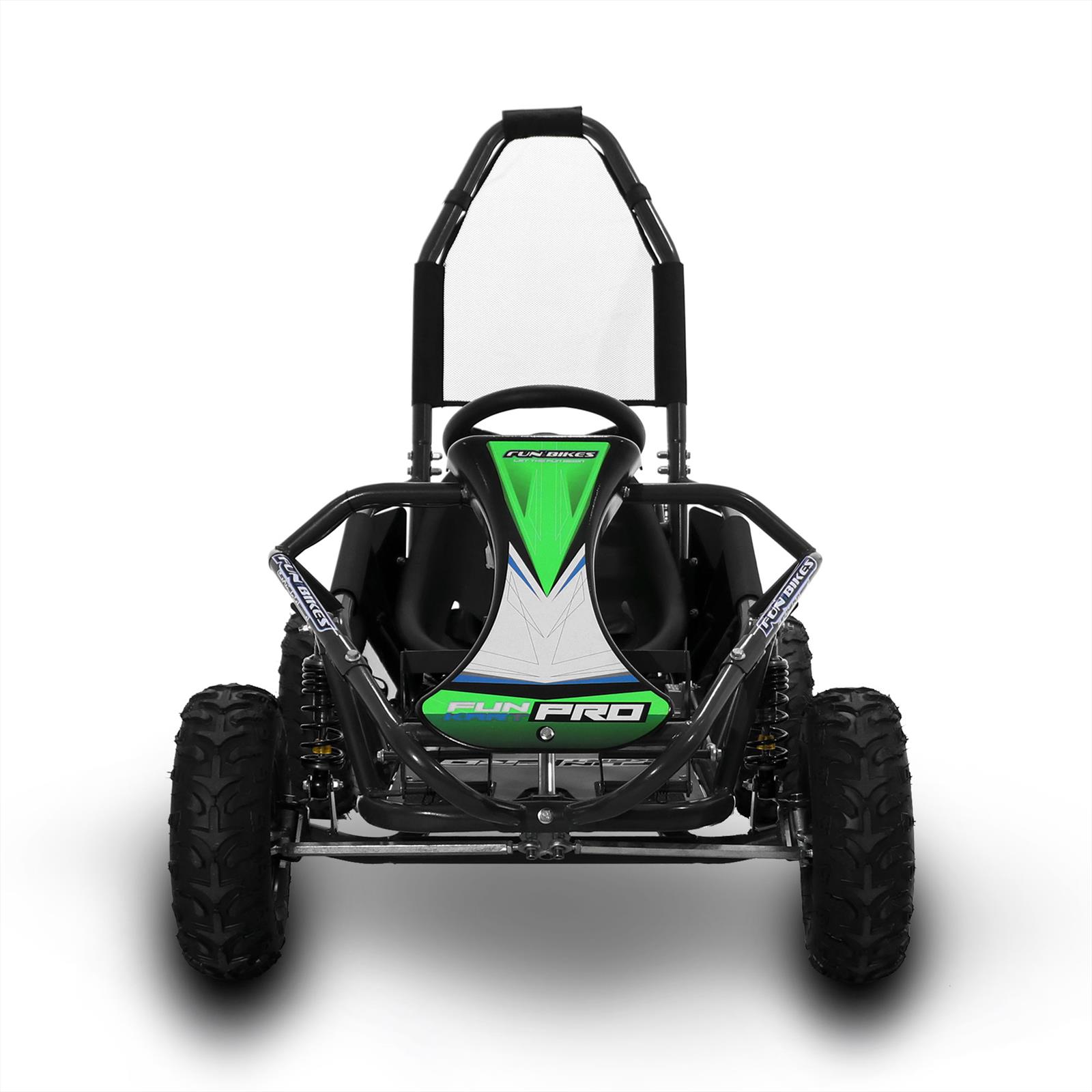 FunBikes Funkart Pro 98cc Green Kids Petrol Go Kart