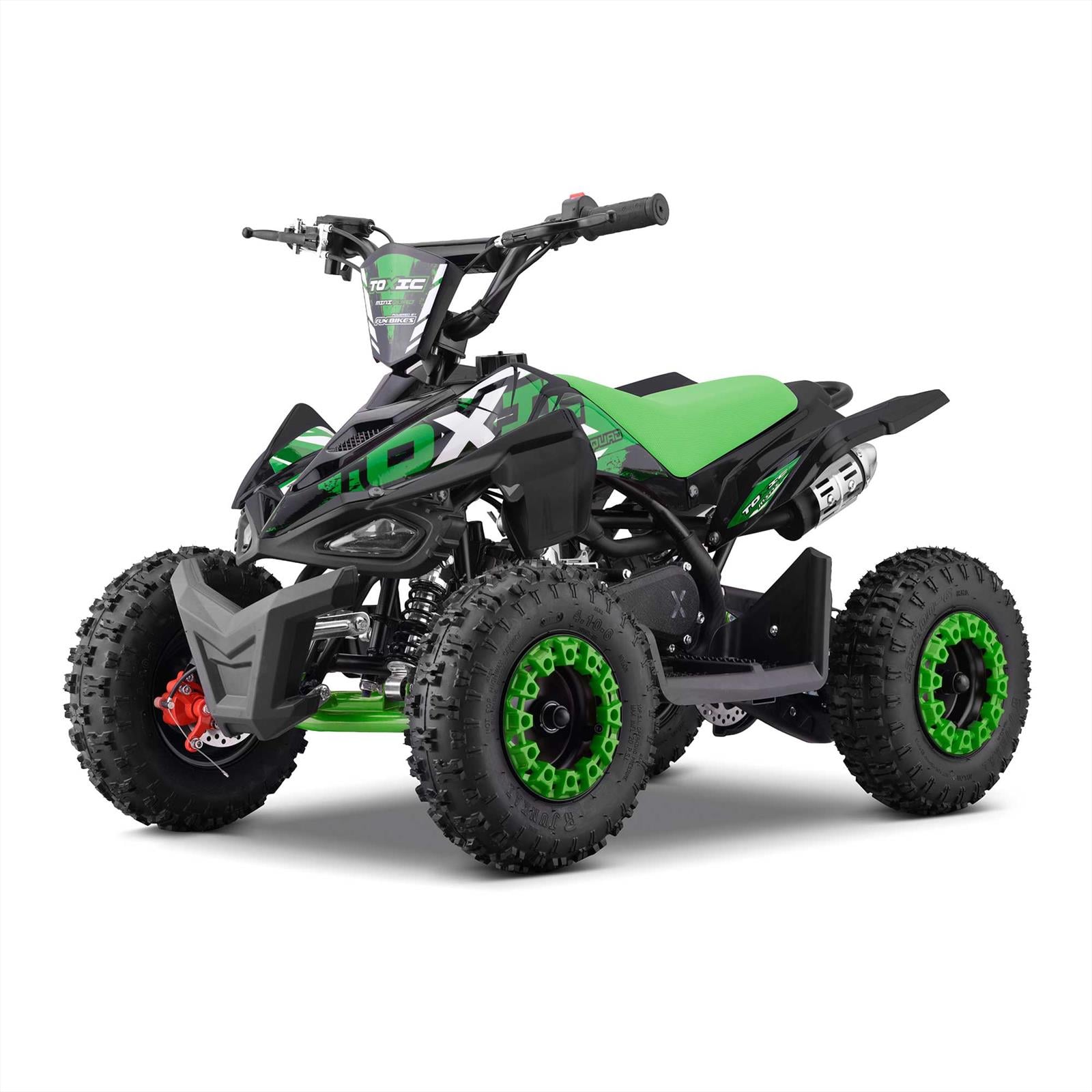Funbikes Toxic V3 Mini Quad Green Sticker Kit