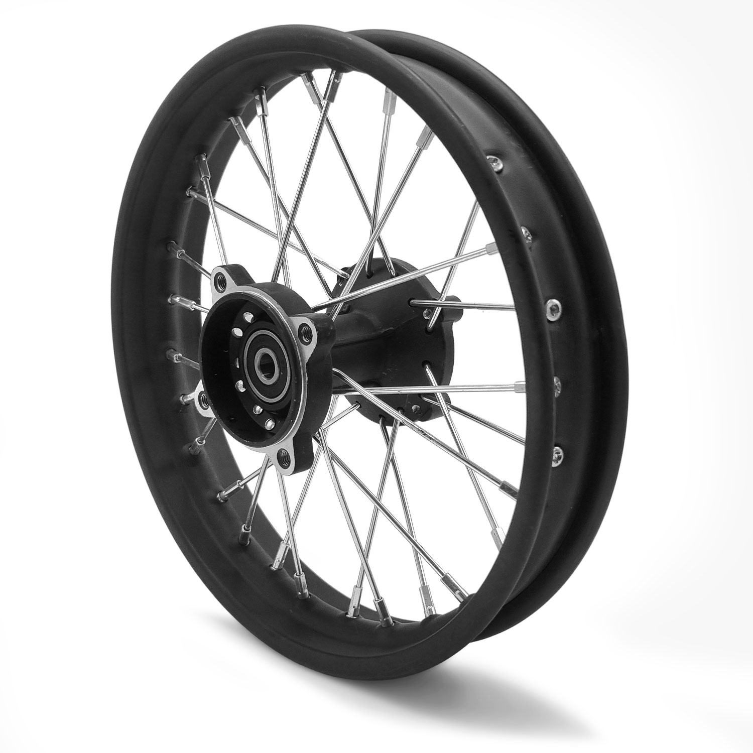 FunBikes MXR 2000w Electric Dirt Bike Rear Wheel Rim Black