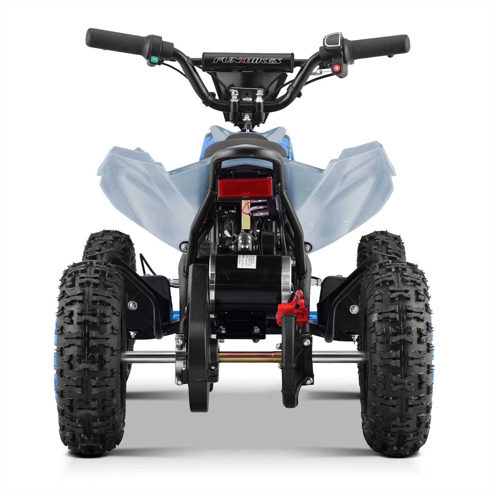 FunBikes Toxic 1000w Blue Kids Mini Electric Quad Bike V2