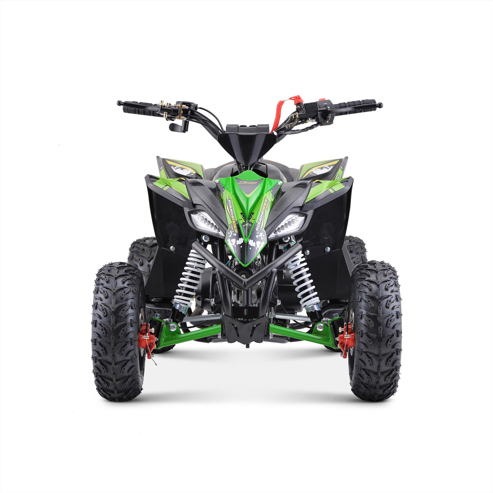 FunBikes X-Max Roughrider 110cc Green Junior Petrol Quad Bike