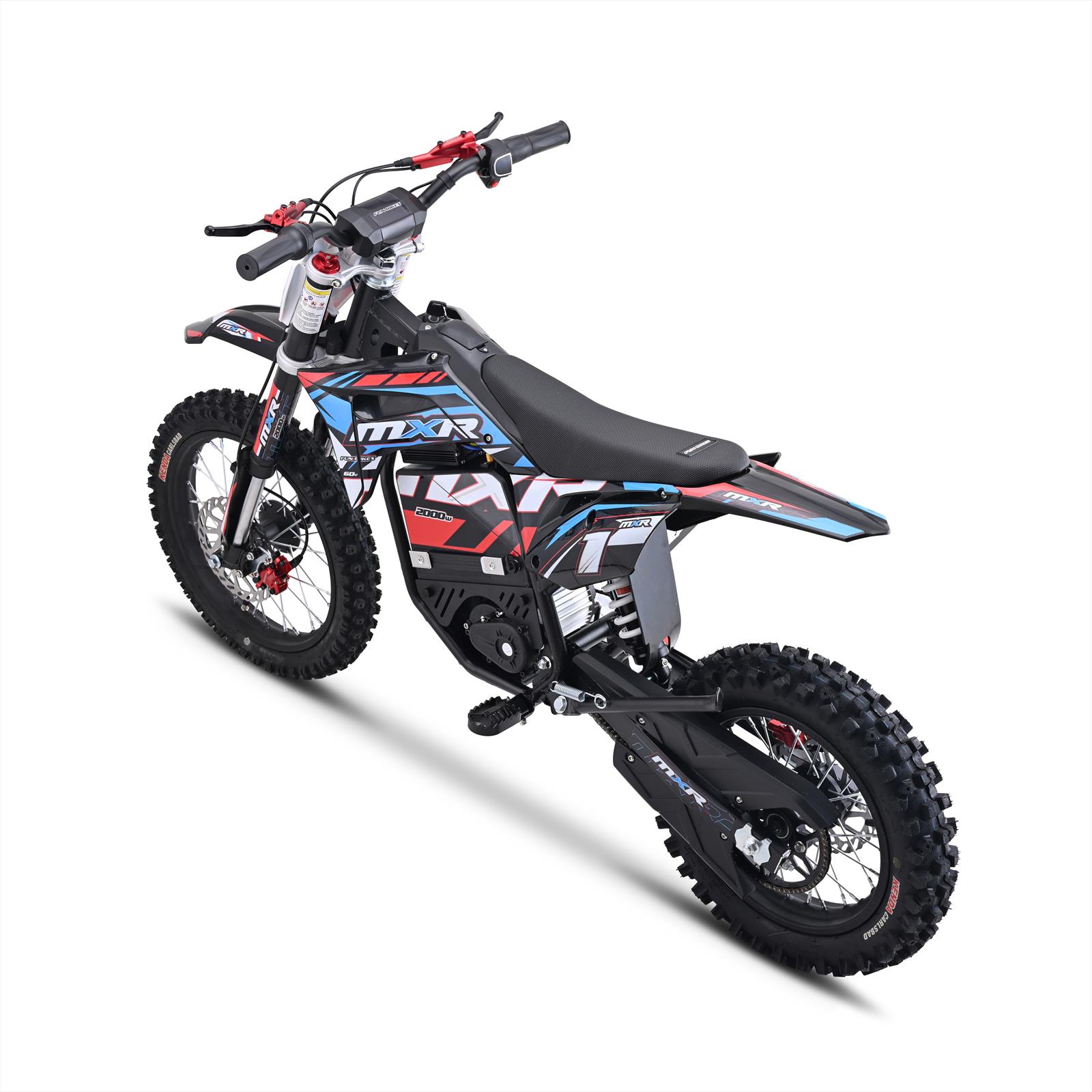 FunBikes MXR 2000w 60v Li 14/12 68cm Blue MX Electric Dirt Bike