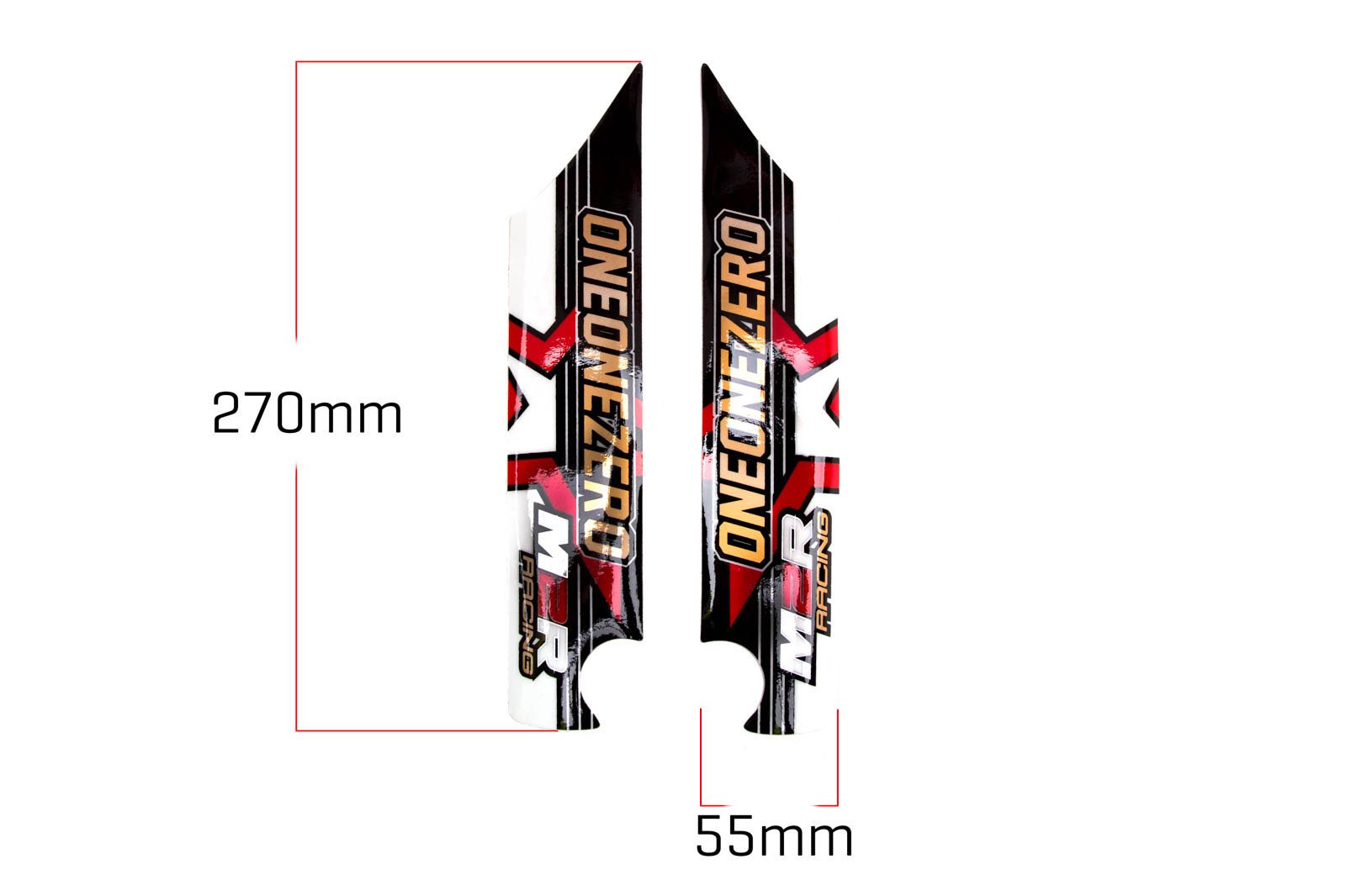 M2R KX110F Pit Bike Fork Guard Stickers