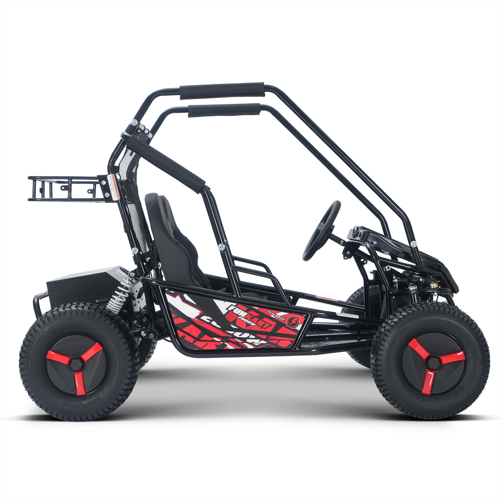 FunBikes Funkart 2000w 60v 20ah SLA Red Electric Off Road Buggy
