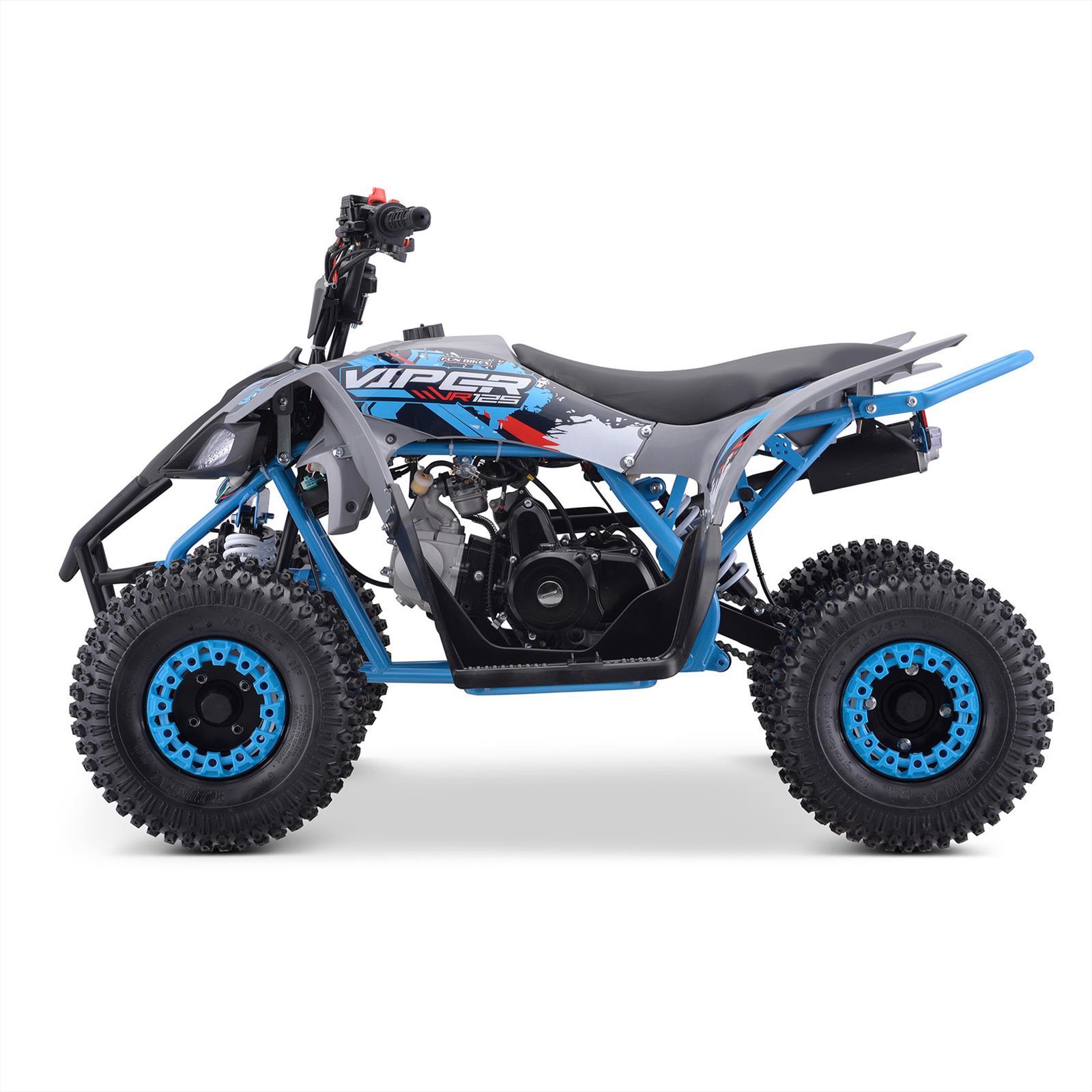 Funbikes Viper 125cc Grey Junior Petrol Quad Bike