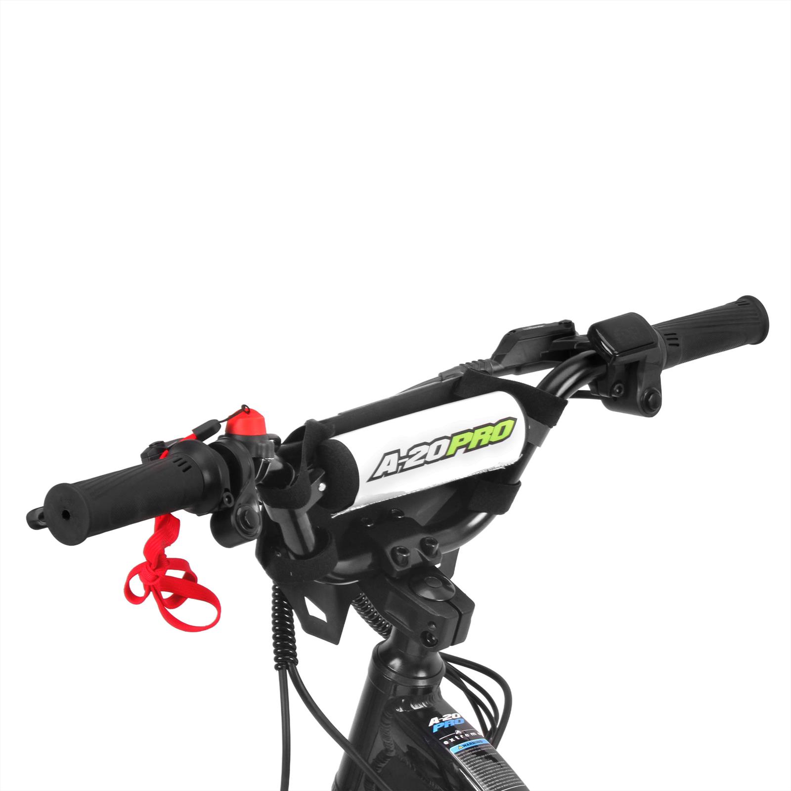 Amped A20 Pro Black 800w 36v 10ah Electric Balance Bike