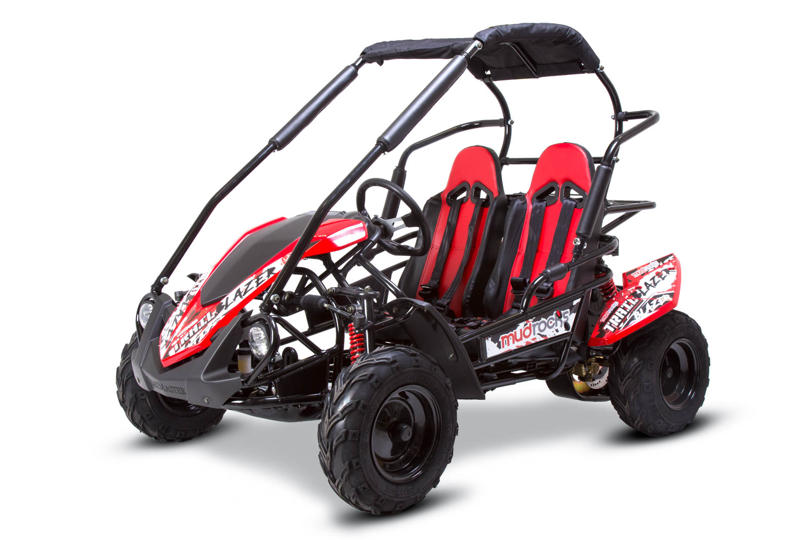 FunBikes GT80 Trail Blazer 200cc Red Midi Off Road Buggy