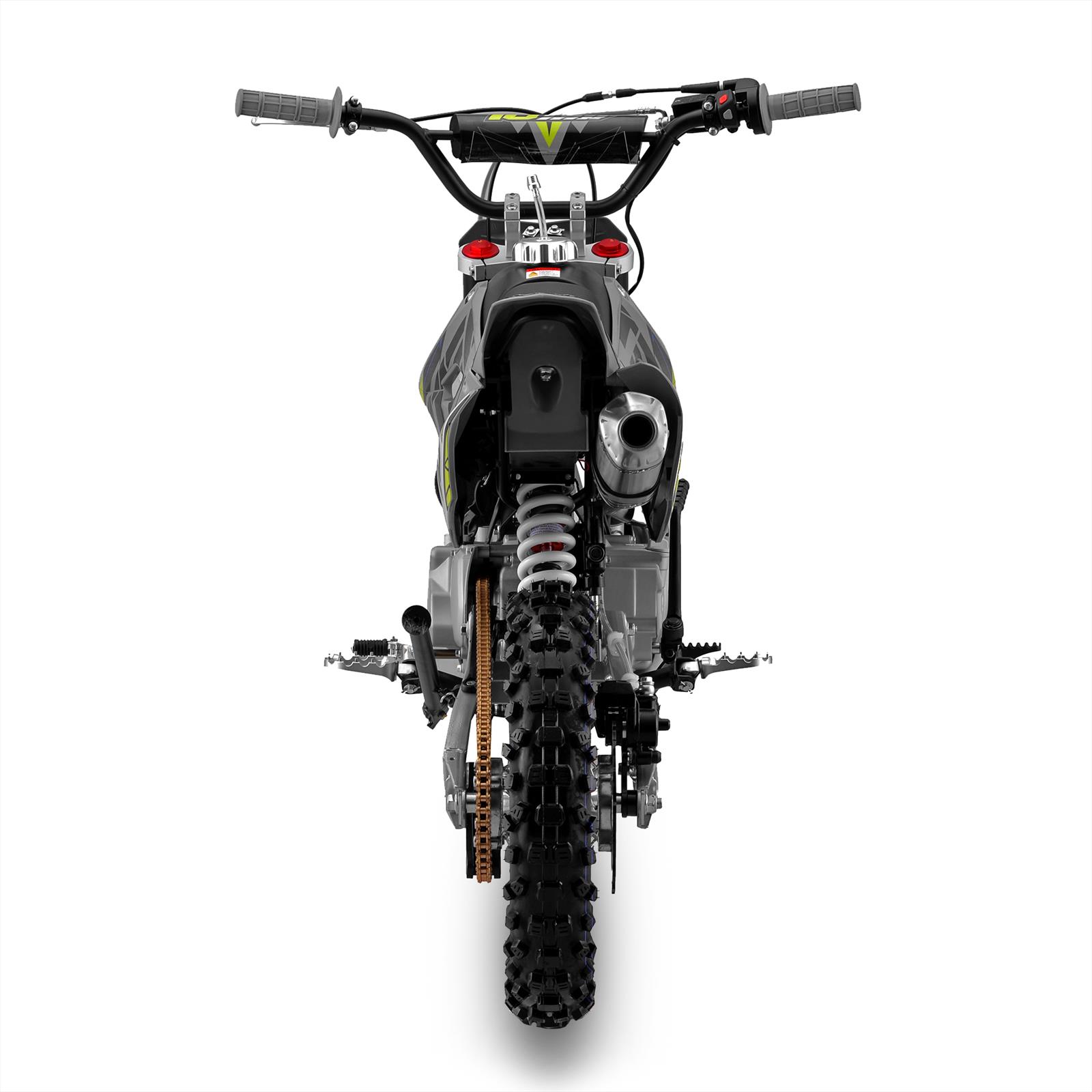 10Ten 110R 110cc 14/12 76cm Grey Semi-Auto Pit Bike