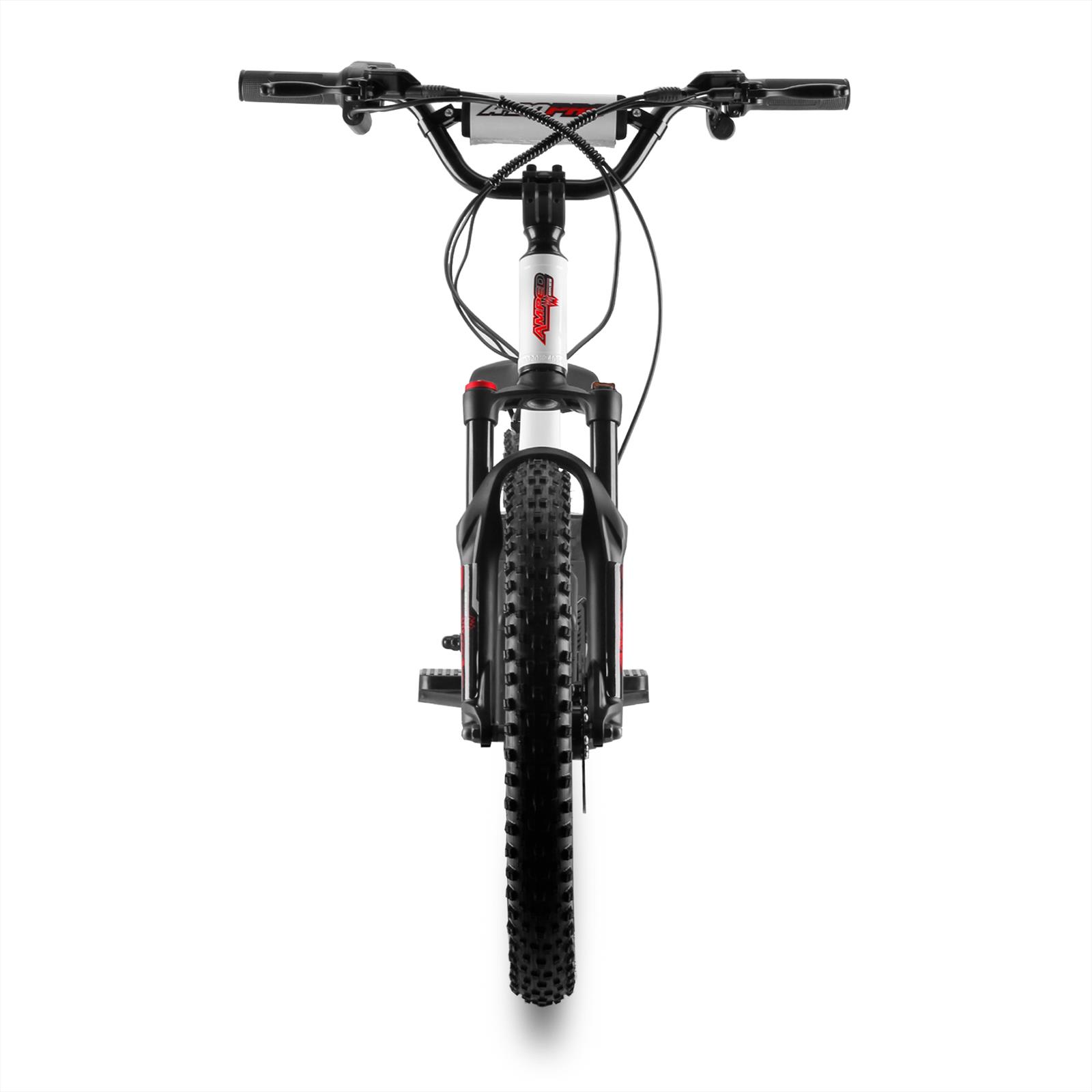 Amped A20 Pro White 800w 36v 10ah Electric Balance Bike