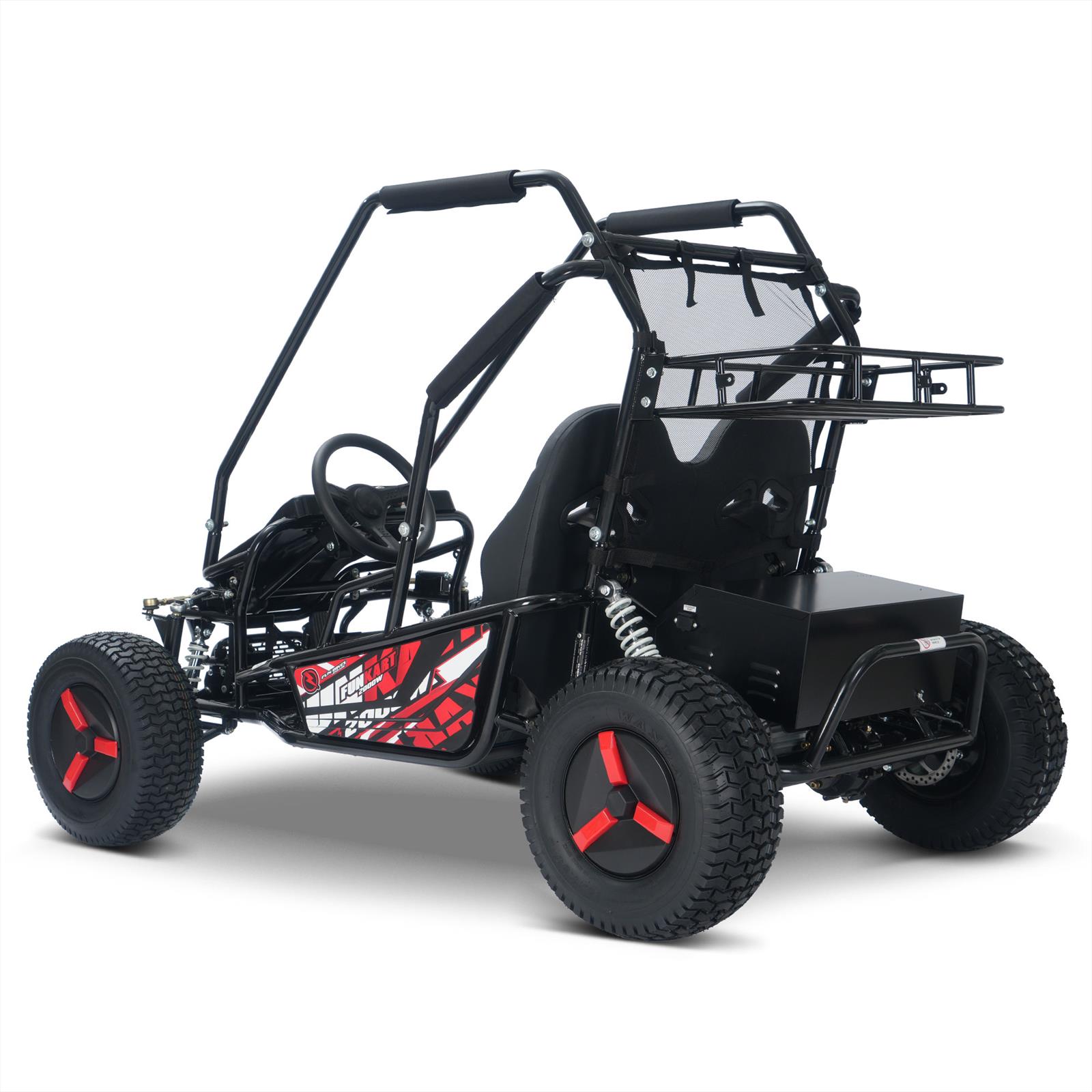 FunBikes Funkart 2000w 60v 20ah SLA Red Electric Off Road Buggy