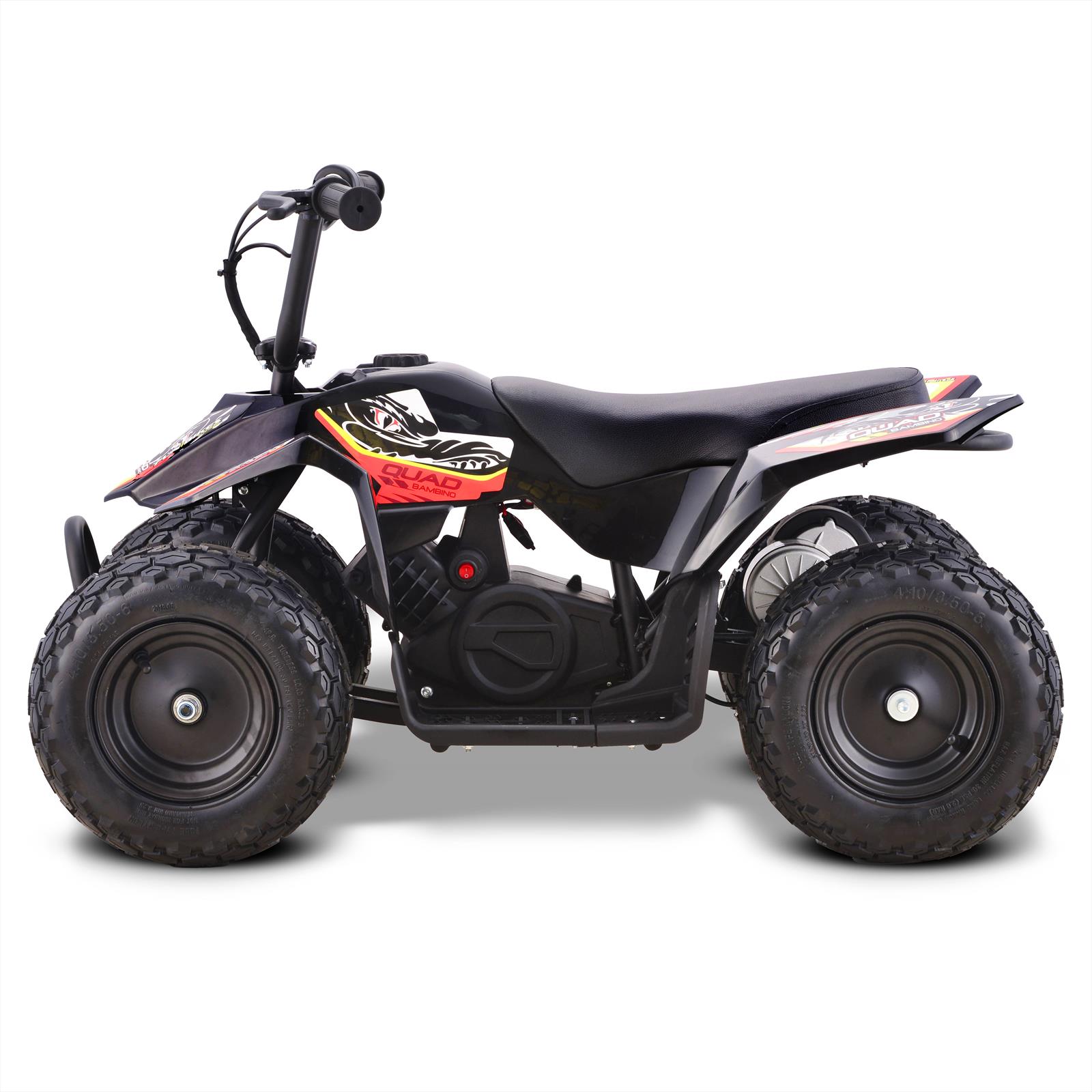 Funbikes Bambino 250w Black Kids Electric Mini Quad Bike