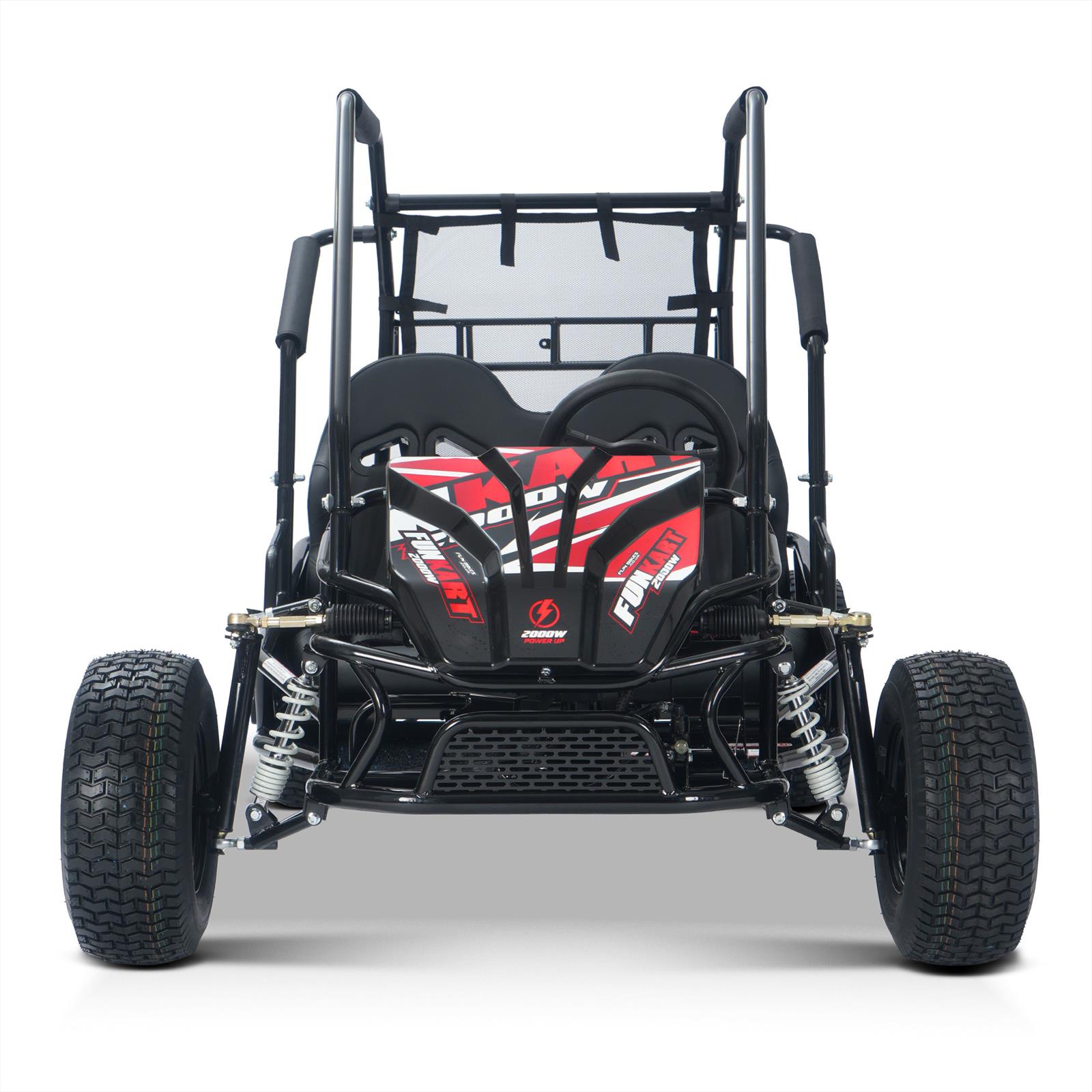 FunBikes Funkart 2000w 60v 20ah SLA Red Electric Off Road Buggy