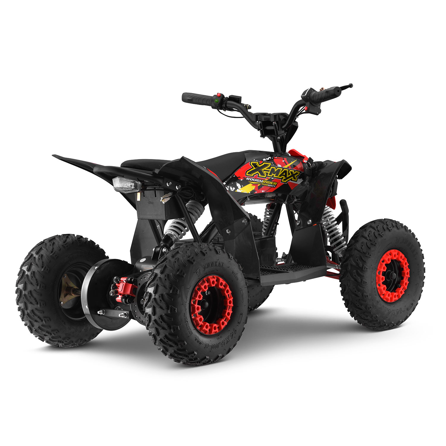 FunBikes X-Max Roughrider 1600w Li Red Junior Electric Quad Bike