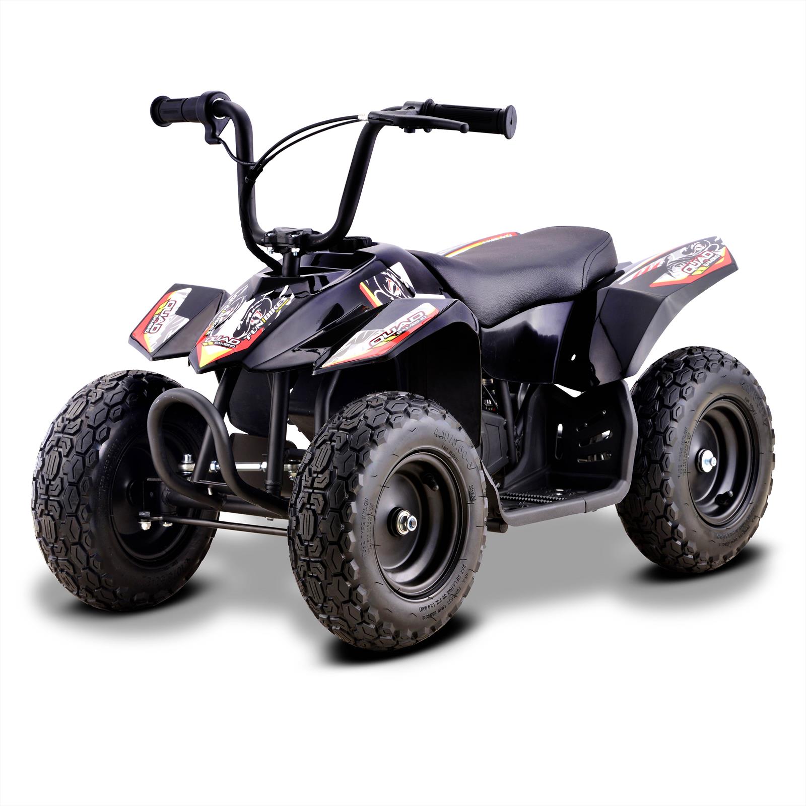 Funbikes Bambino 250w Black Kids Electric Mini Quad Bike