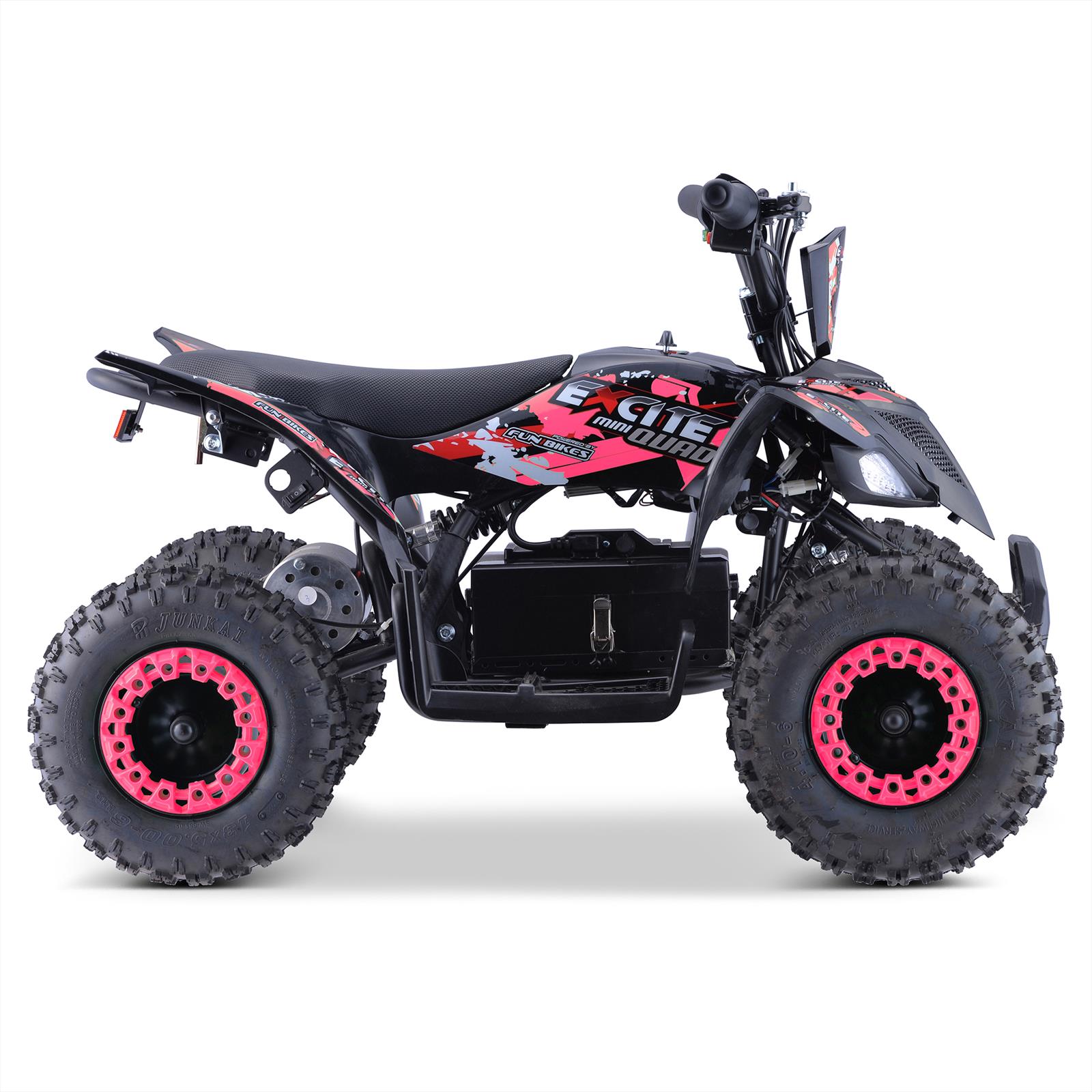 Excite 1000w Premium Pink Kids Mini Electric Quad Bike