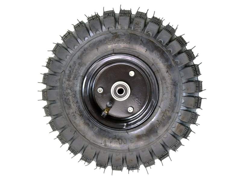 Funbikes 96 Electric Mini Quad Black Front Wheel