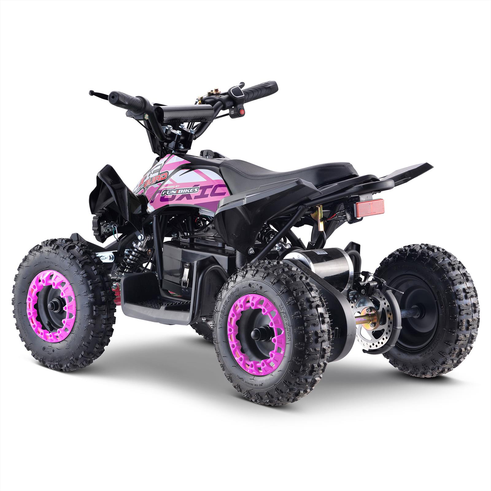 FunBikes Toxic 1000w Pink Kids Mini Electric Quad Bike V2