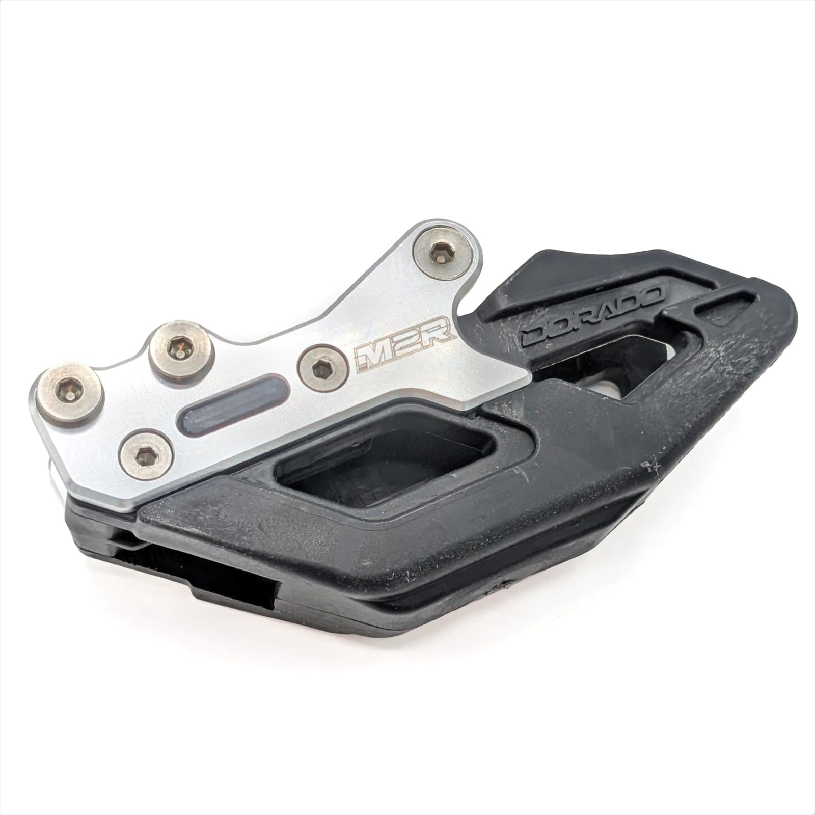M2R RS-R 125cc/140cc Dirt Bike Chain Guide Black/Silver