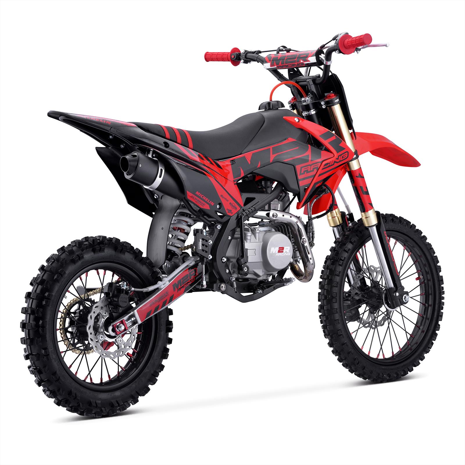 M2R RF140 S2 140cc 17/14 86cm Red Dirt Bike