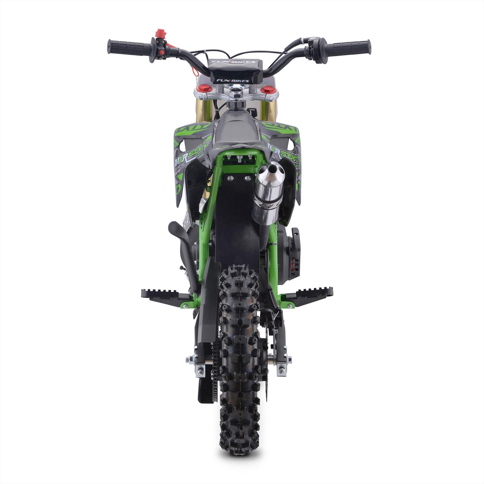 FunBikes MXR "60" 63cc 12/10 63cm Performance Green Kids Dirt Bike