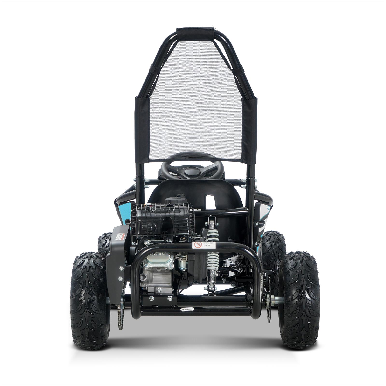 FunBikes Funkart Pro 98cc Blue Kids Petrol Go Kart