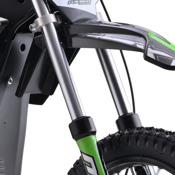 FunBikes MX1000 1000w 36v 62cm Lithium Green Electric Kids Dirt Bike
