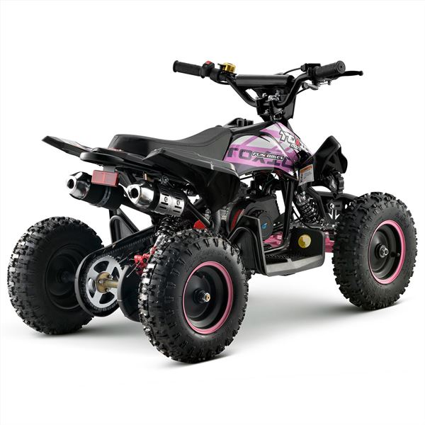 FunBikes Toxic 50cc Pink Kids Petrol Mini Quad Bike