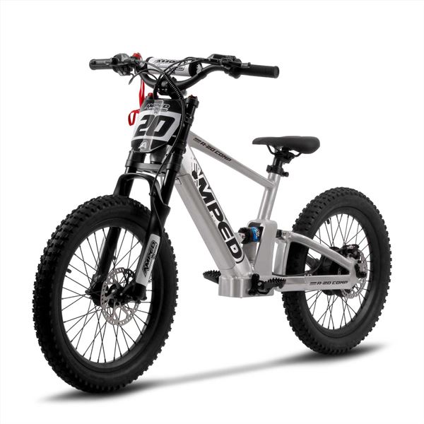 Amped A20 Comp 1000w 36v 10ah Li 20/20 Silver MX Electric Balance Bike