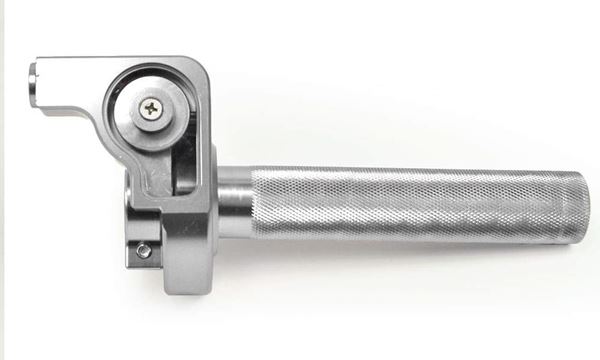 Silver CNC Quick Action Pit Bike Throttle