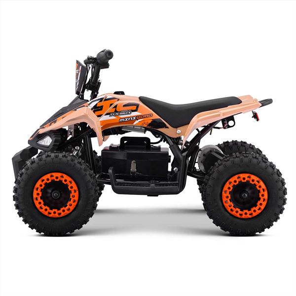 FunBikes Toxic 1000w Orange Kids Mini Electric Quad Bike