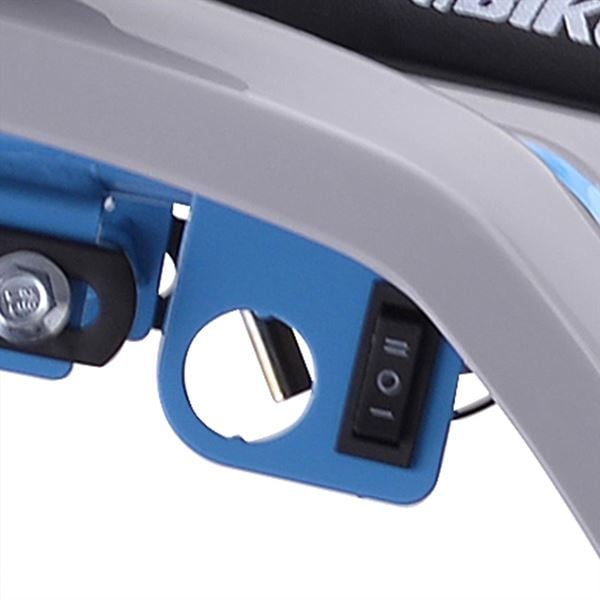 Funbikes Ranger 1000w Premium Nardo Grey Blue Kids Mini Electric Quad Bike
