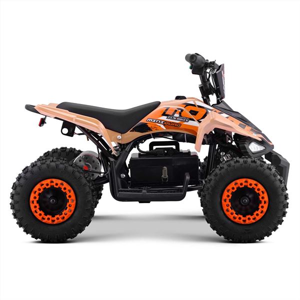 FunBikes Toxic 1000w Orange Kids Mini Electric Quad Bike