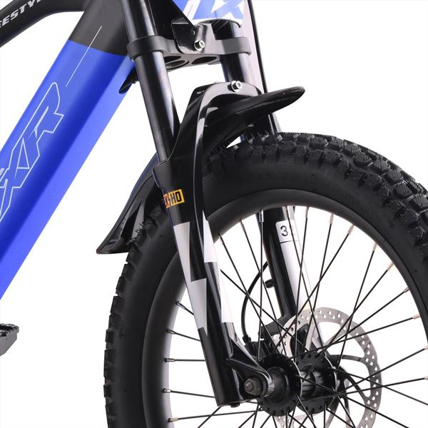 MXR Freestyle 20" 750w 36v Li 20/20 Blue MX Kids Electric Balance Bike