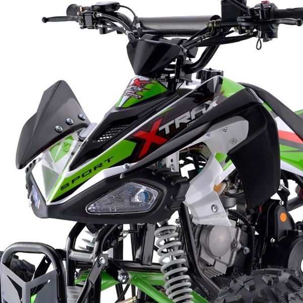 FunBikes Xtrax Sport 125cc Green Junior Petrol Quad Bike
