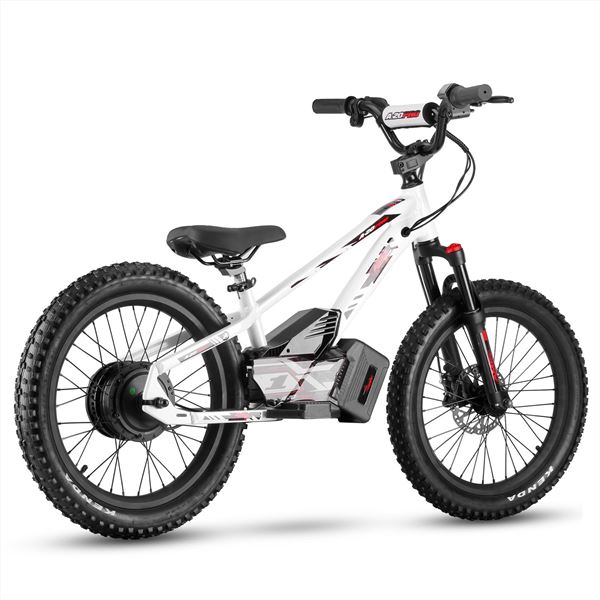 Amped A20 Pro White 800w 36v 10ah Electric Balance Bike