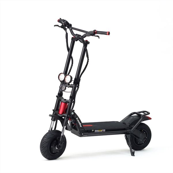 Kaabo Wolf Warrior 11 Plus 60v 2400w 26ah Twin Motor Black Electric Scooter