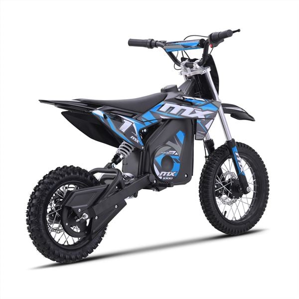 FunBikes MX1000 1000w 36v 62cm Lithium Blue Electric Kids Dirt Bike