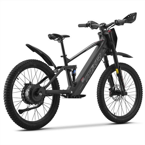 MXR Freestyle 24" 1500w 48v Li 24/24 Black MX Electric Balance Bike