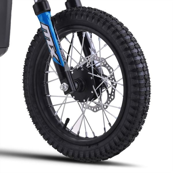 FunBikes MX1000 1000w 36v 62cm Lithium Blue Electric Kids Dirt Bike