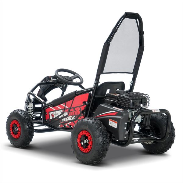 FunBikes Funkart Pro 98cc Red Kids Petrol Go Kart