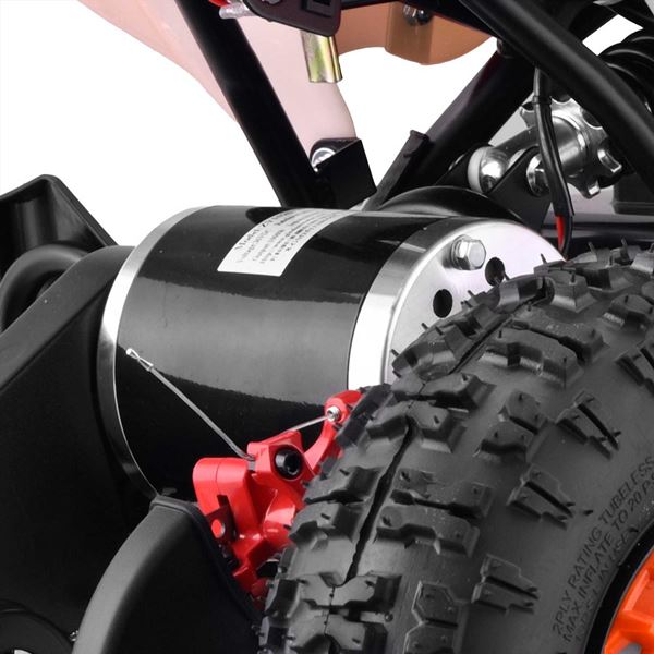 FunBikes Toxic 1000w Orange Kids Mini Electric Quad Bike