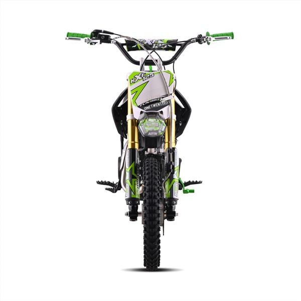 M2R Racing KXF125 120cc 14/12 76cm Black Green Pit Bike